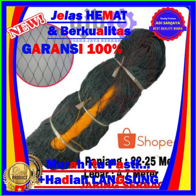 Jual Jaring Kandang Ayam Lebar 4,7 Meter / Jaring Serbaguna / Jaring Burung / Jaring Taman ...