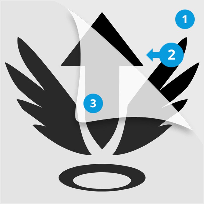 Jual Stiker Decal Laptop Sticker Video Game Overwatch Mercy Logo DVA ...