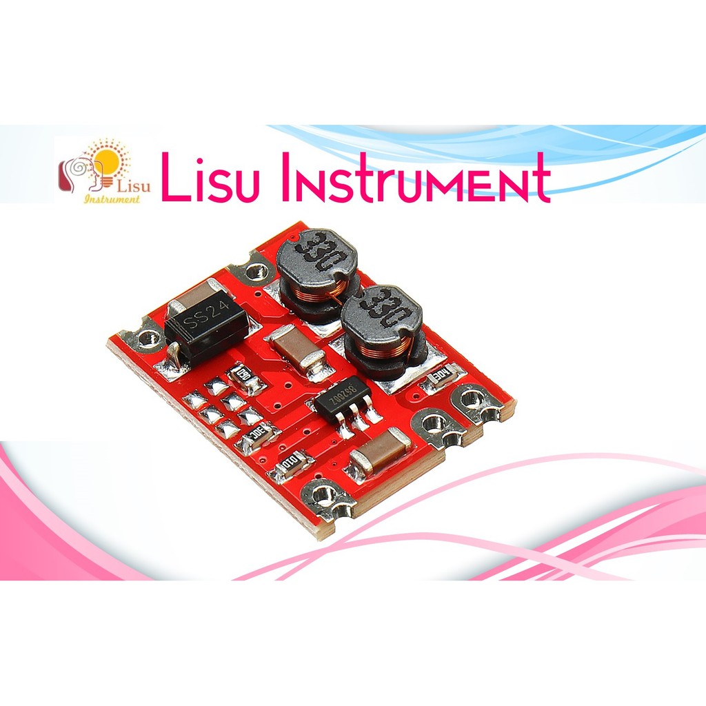 Jual Automatic DC-DC Buck Boost Step Up and Down Module Input 3V-15V ...