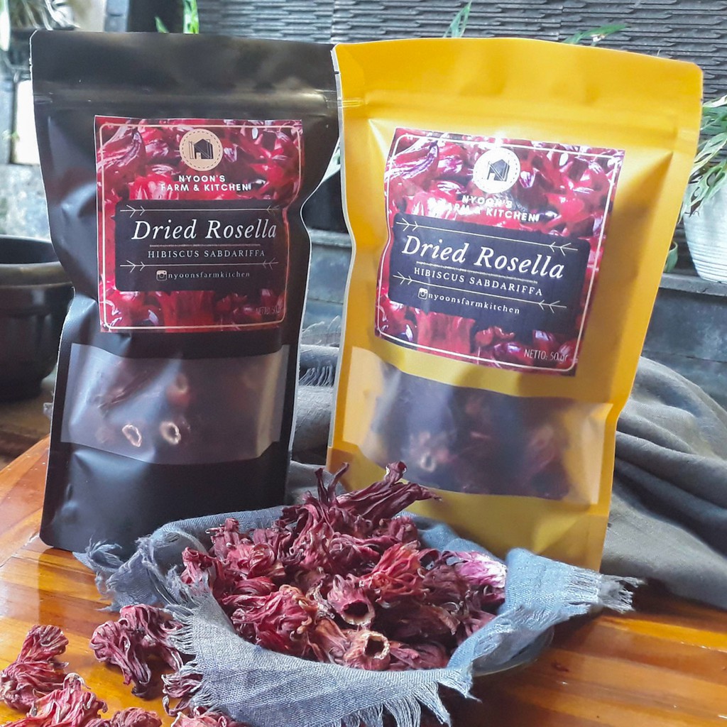 Jual Bunga Rosella Kering (Hibiscus Sabdariffa) 50 gr | Nyoon’s Farm ...
