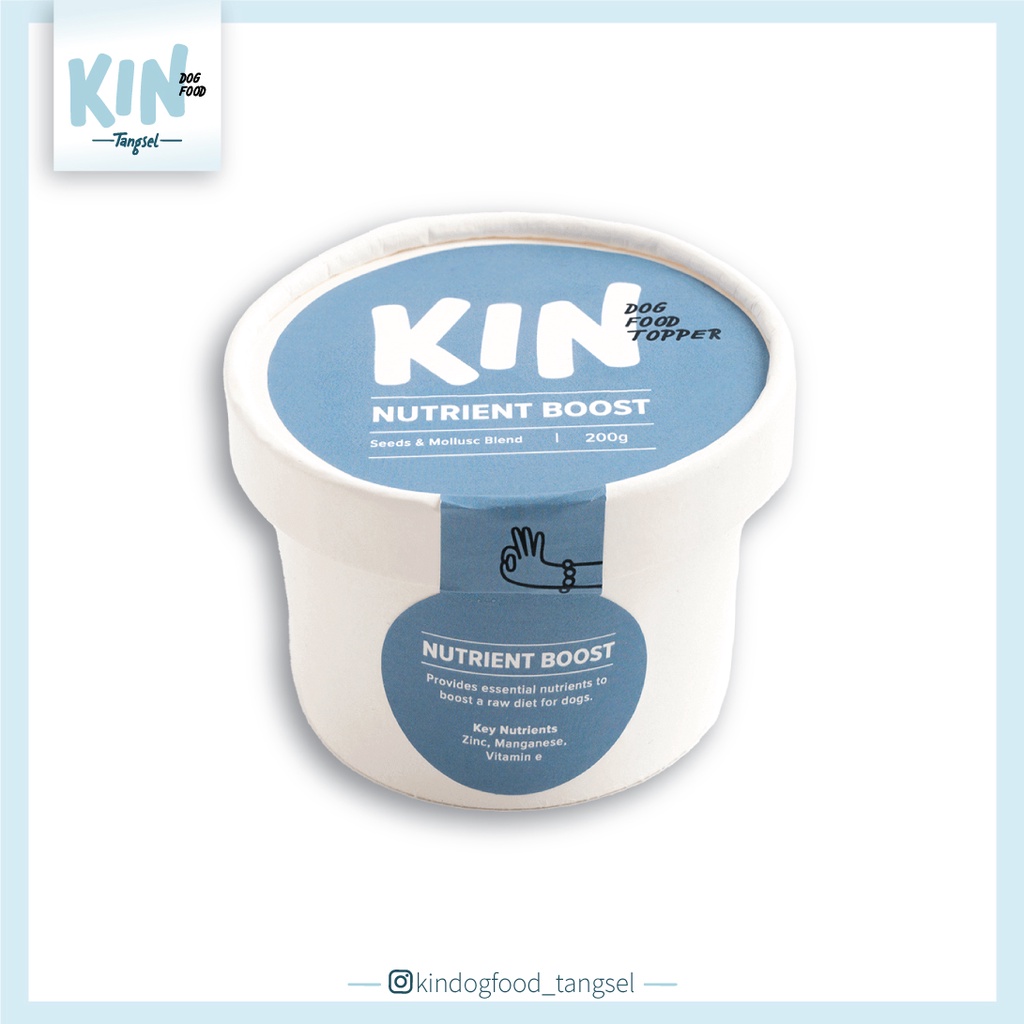 Jual NUTRIENT BOOST - KIN DOG FOOD | Shopee Indonesia