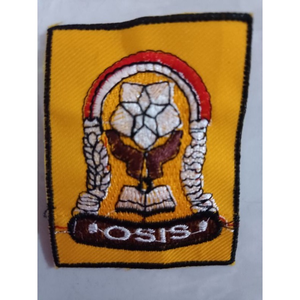 Jual LAMBANG SMP BORDIR/LAMBANG OSIS SMP/LAMBANG SAKU SMP/LAMBANG ...