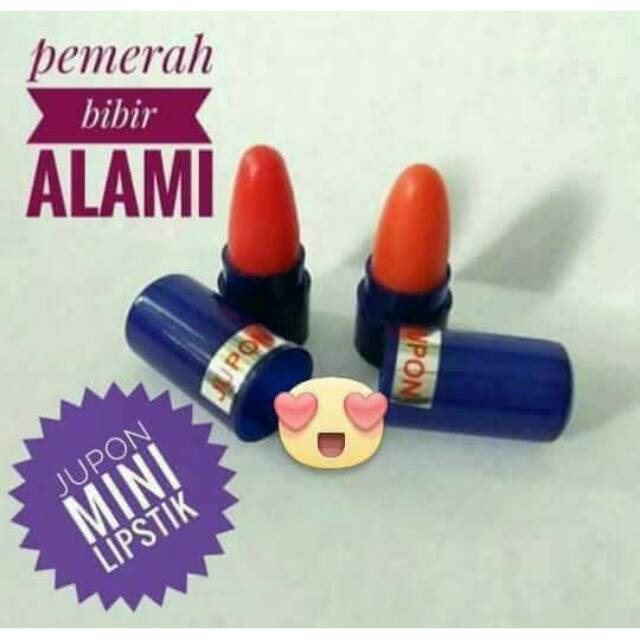 Jual JUPON MINI LIPSTIK // jupon red series ORIGINAL BPOM // GLAM ...