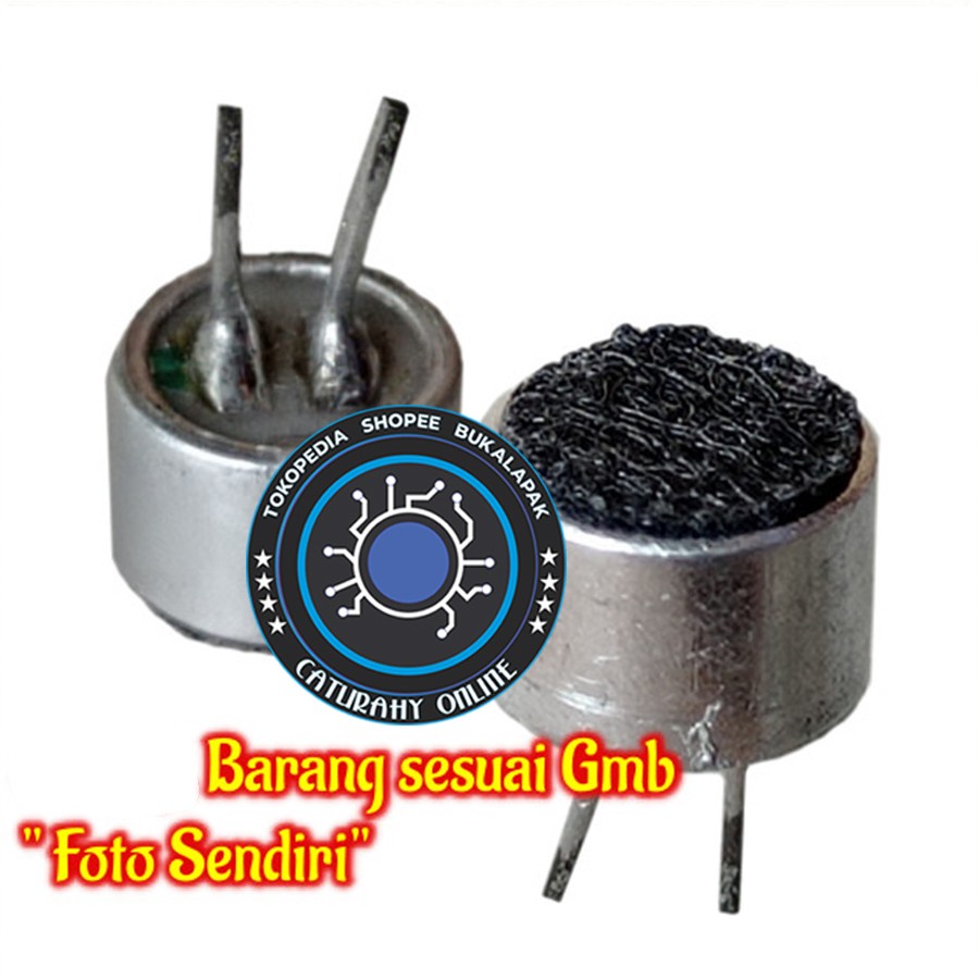 Jual mic Kondensor kecil 6 mm spul lavalier kancing | Shopee Indonesia