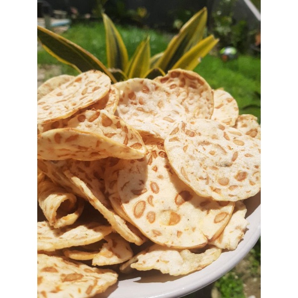 Jual Keripik tempe renyah dan enak kemasan 100g | Shopee Indonesia