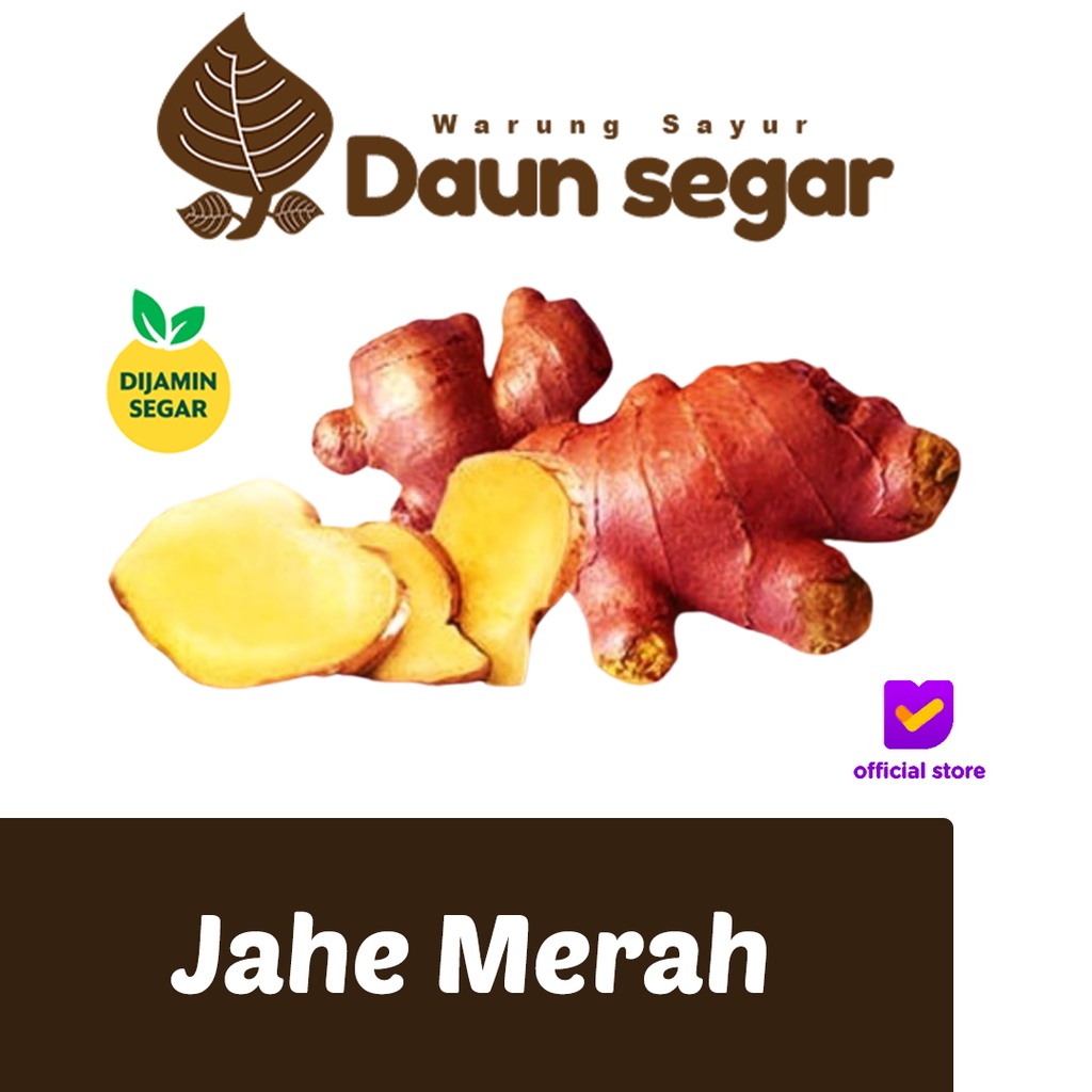 Jual Jahe Merah 100gr Jahe Merah amh rd jahe merah bumbum masak bumbum ...