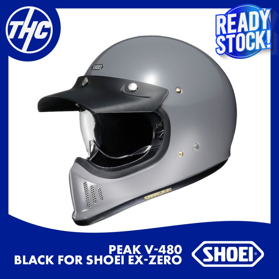 Jual PAD PEAK SHOEI V-480 BLACK FOR EX ZERO HELMET | Shopee Indonesia