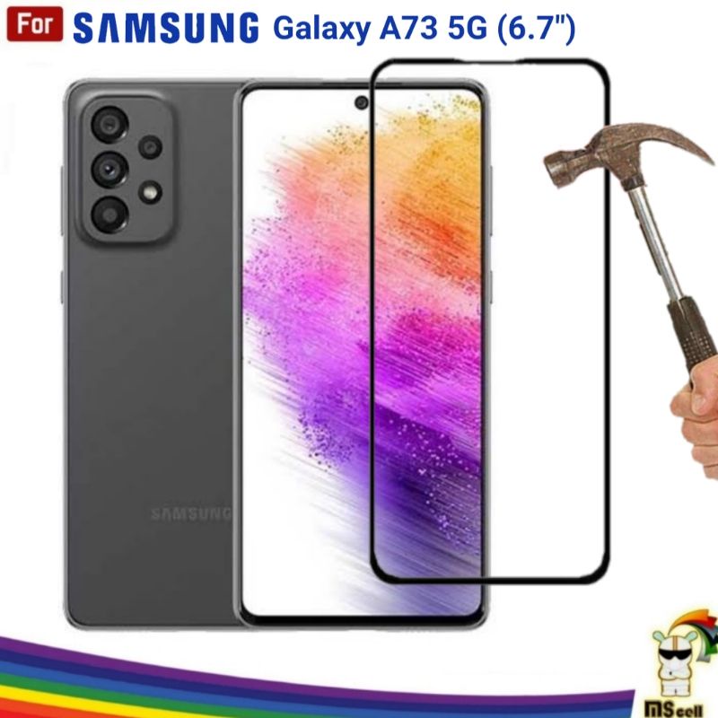 Jual Tempered Glass Samsung A73 2022 - Galaxy A 73 5G New Anti Gores ...