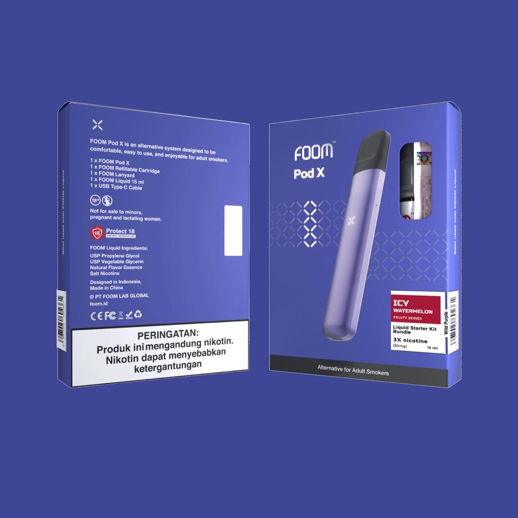 Jual FOOM POD X BUNDLING ICY WATERMELON | Shopee Indonesia