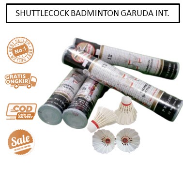 Jual Shuttlecock Badminton GARUDA International / Kok Bulutangkis ...
