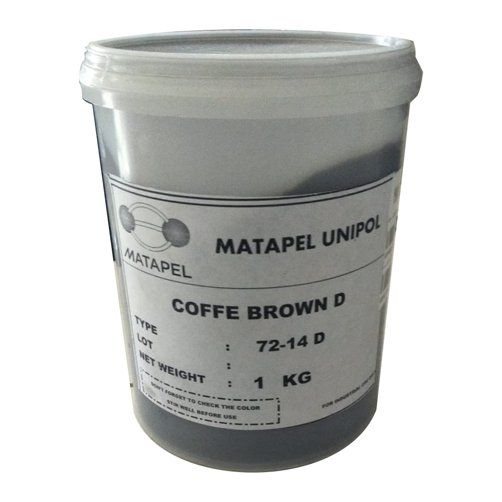 Jual Matapel Unipol Coffee Brown D 72-14D 1kg | Shopee Indonesia