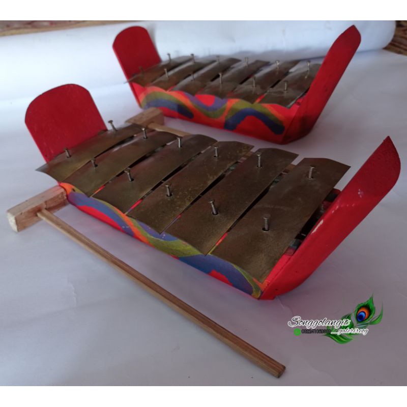 Jual Alat Musik Tradisional Gamelan Saron Gambang Mini Mainan Edukasi ...