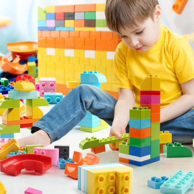 Jual Mainan Lego Balok Susun Diy Block Lego Balok Besar | Shopee Indonesia