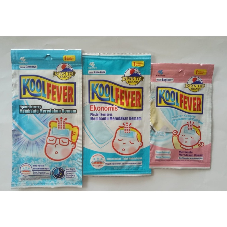 Jual Koolfever Kompres meredakan demam | Shopee Indonesia