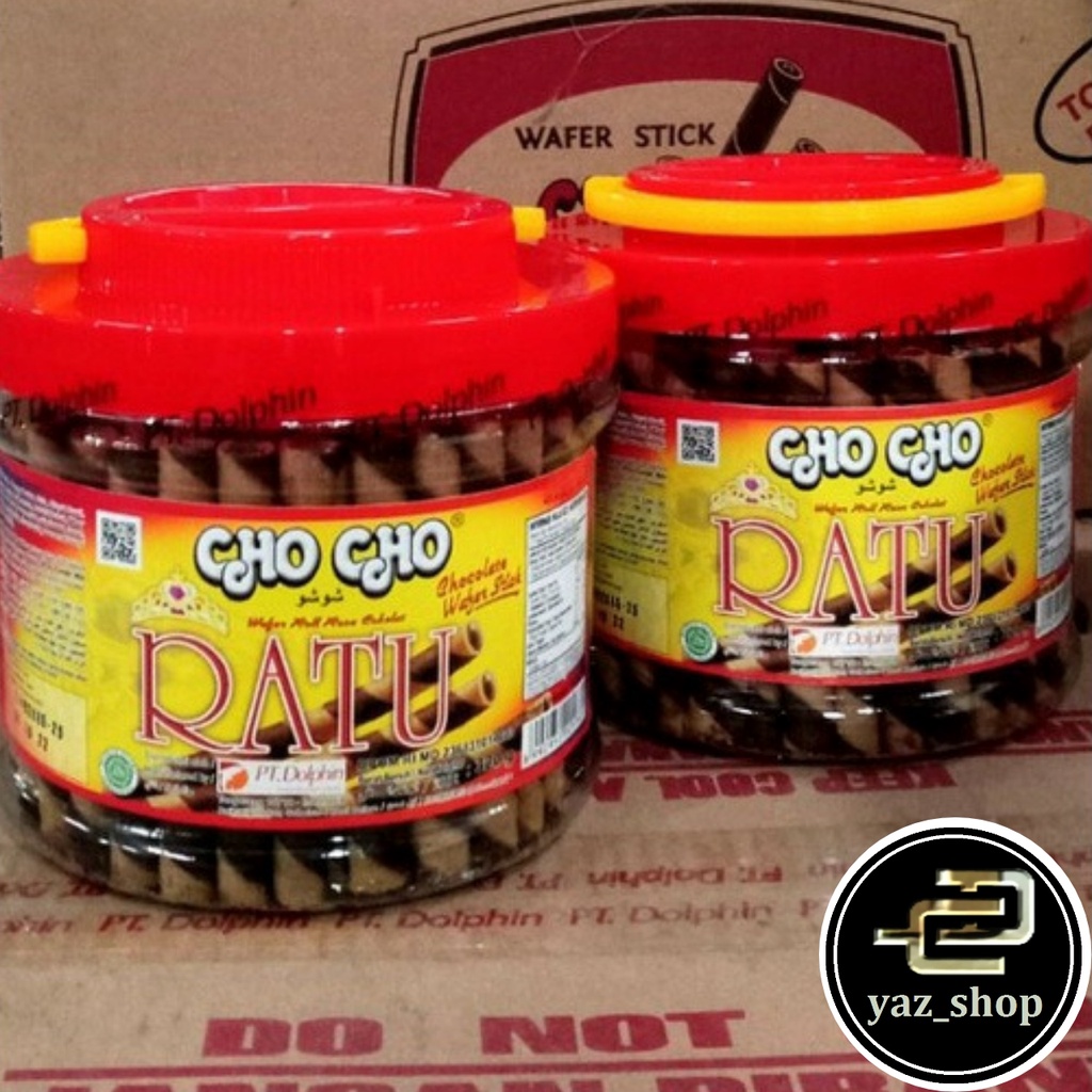 Jual Astor Cho Cho RATU Wafer Stick Rasa Coklat & Strawberry 320gr ...