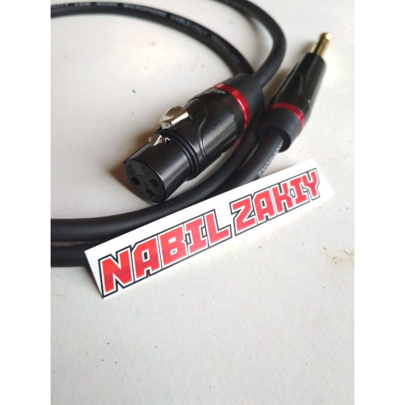 Jual Jack Akai Stereo to Canon Female SPL Audio + Kabel 1m | Shopee ...