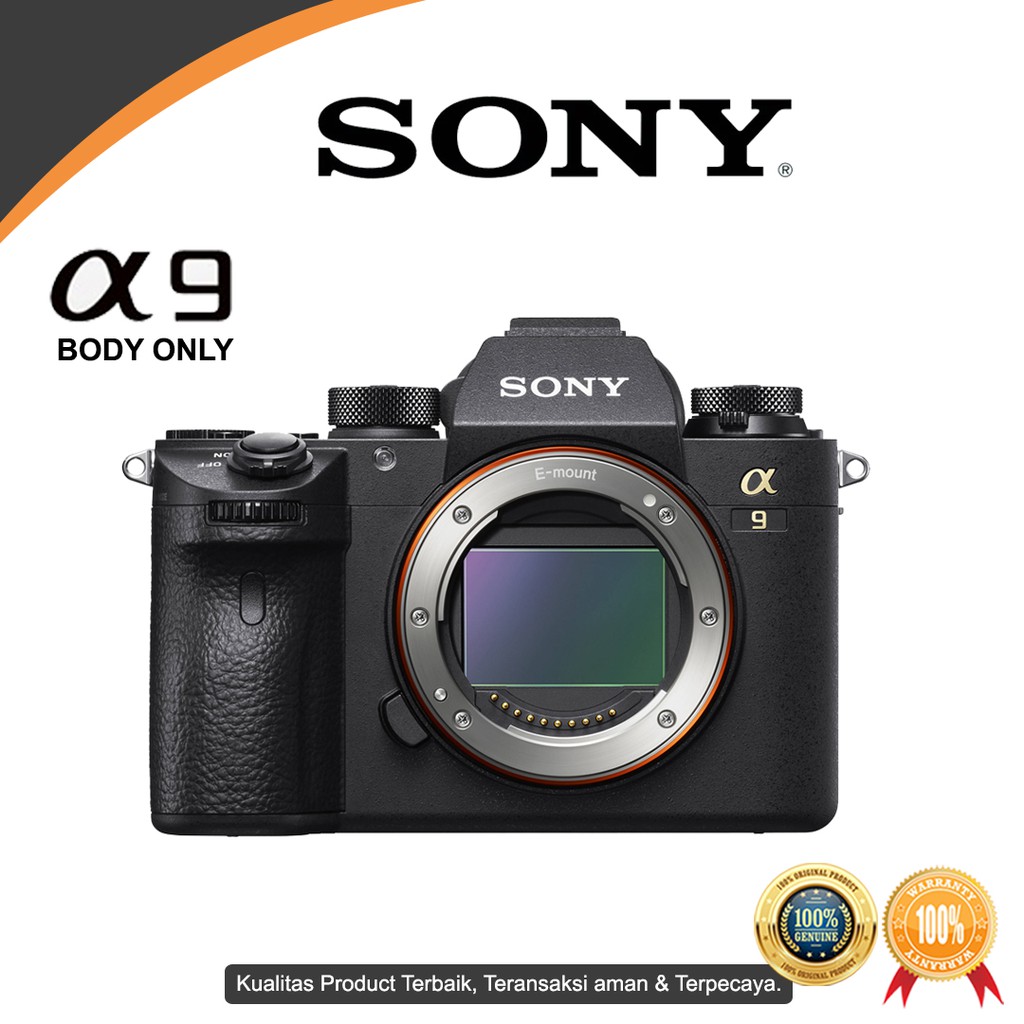 Jual SONY ALPHA A9 MIRRORLESS CAMERA BODY ONLY GARANSI - SONY A9 BO | Shopee Indonesia