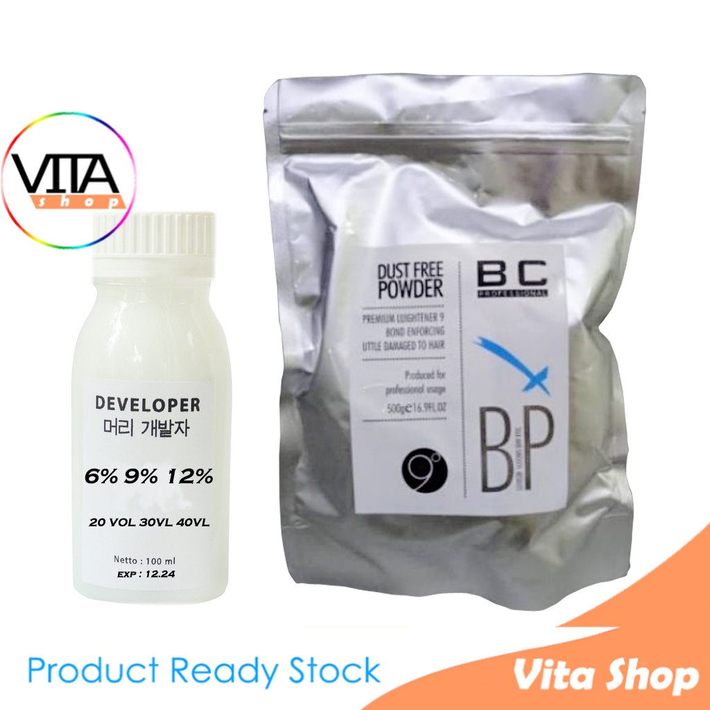 Jual BLEACHING BC Profesional KOREAN + Developer Bleaching Rambut Korea ...
