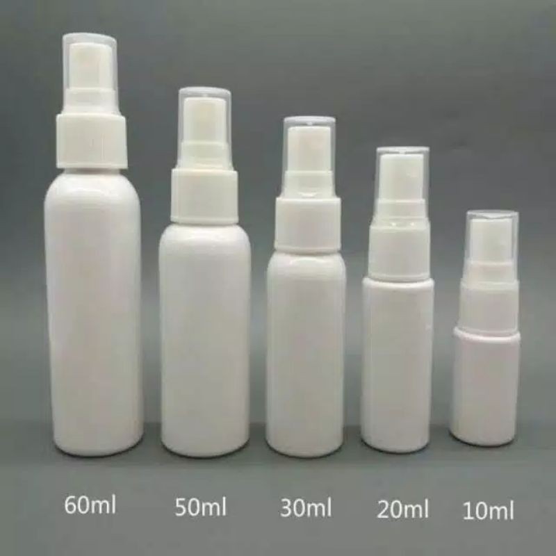 Jual Botol Spray Putih 20ml 30ml 100ml | Sprey Kosong Wadah ...