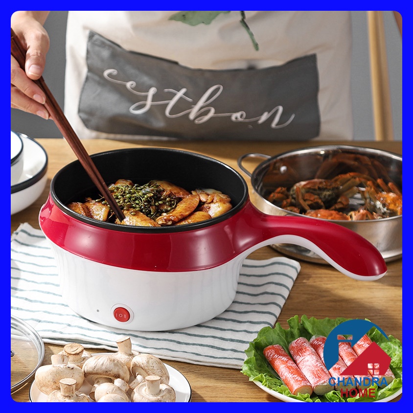 Jual Panci Listrik Portable dengan Kukusan Stainless Steel | Shopee ...