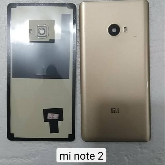 Jual BACKDOOR BACK COVER TUTUP BELAKANG XIAOMI MI NOTE 2 GOLD | Shopee Indonesia
