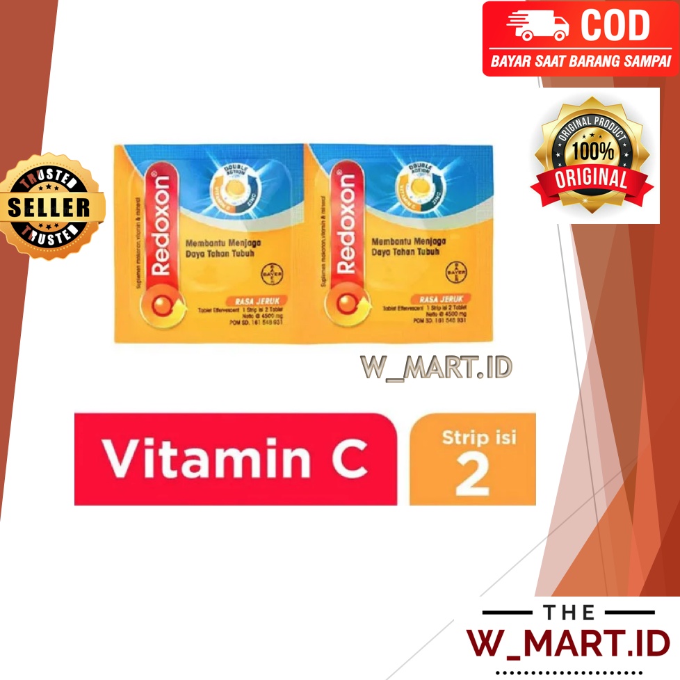 Jual REDOXON ZINC VITAMIN C TRIPLE ACTION SACHET ISI 2 | Shopee Indonesia