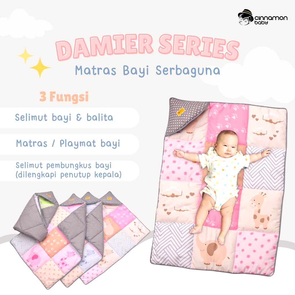 Jual Cinnamon Baby - Matras Bayi Serbaguna Damier Series / 3 in 1 Baby ...