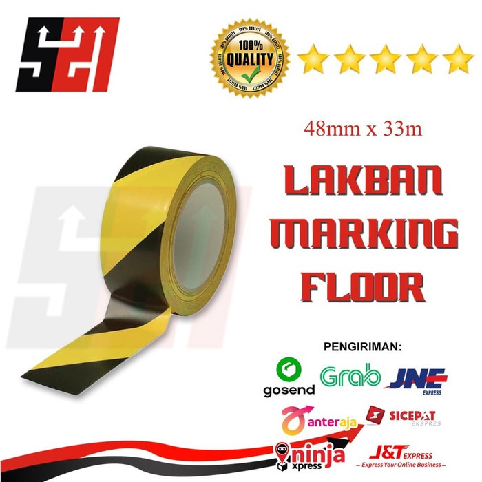 Jual Police Line Pvc Marking Floor Lakban Lantai | Shopee Indonesia