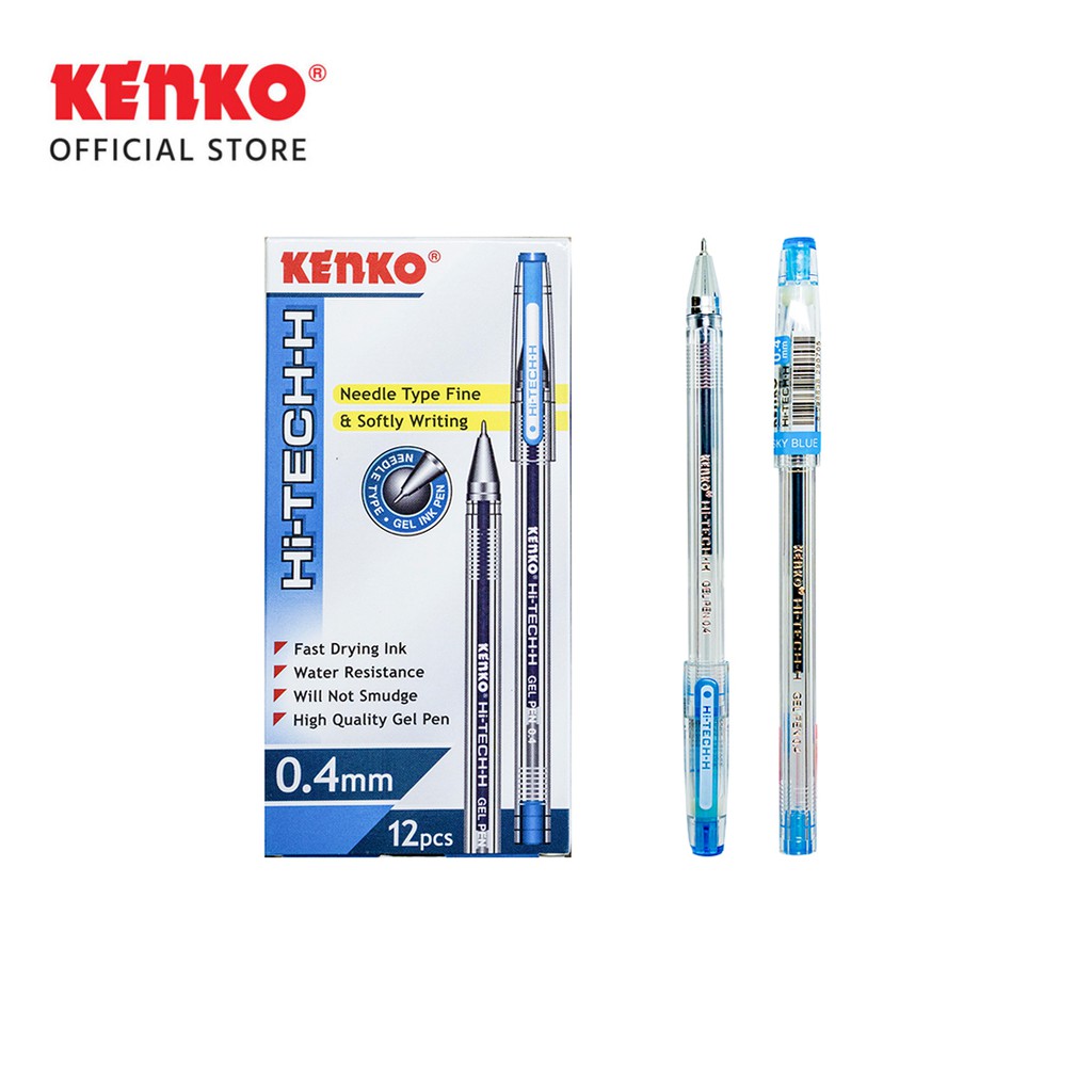 Jual KENKO GEL PEN / Pulpen Jel / Pena Jel / Pen Tinta Gel Hi-Tech-H 0. ...