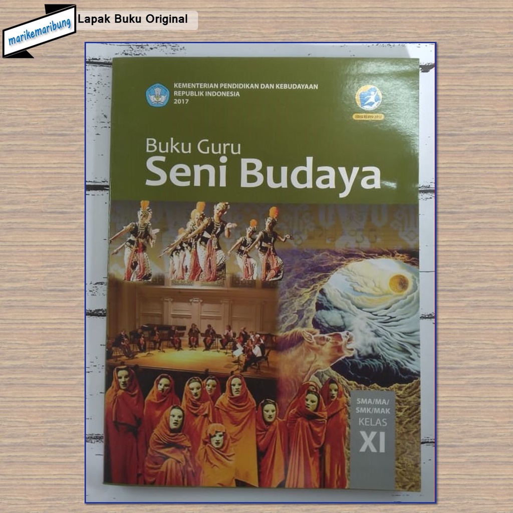 Jual Buku Guru Seni Budaya Kelas 11 SMA/SMK Kur 2013 Revisi | Shopee ...