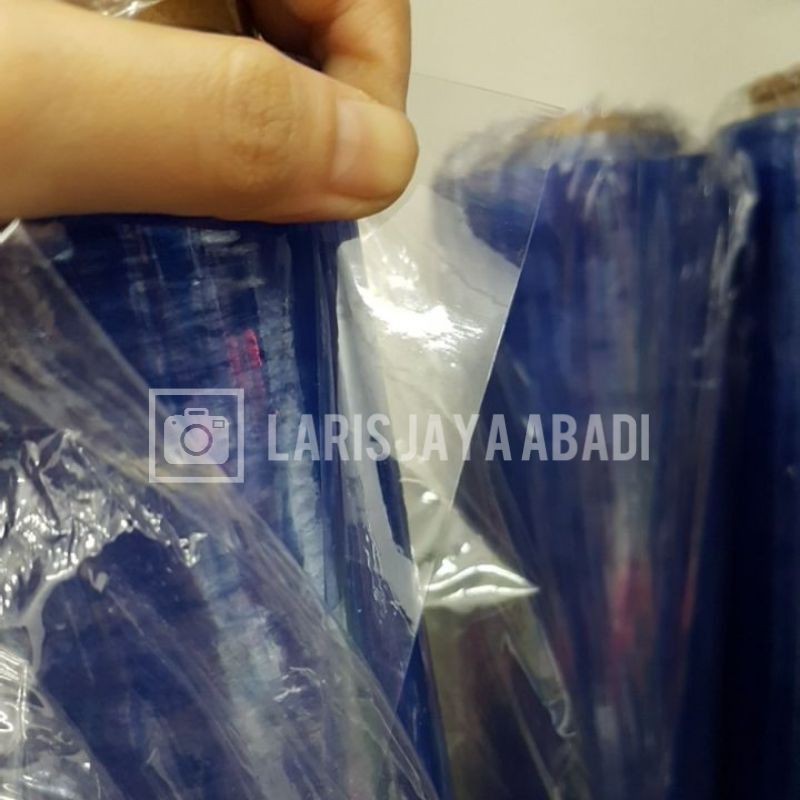 Jual Plastik Bening Mika Lentur PVC 0.30 (Tebal) / Alas meja makan, tutup jendela, dll | Shopee ...