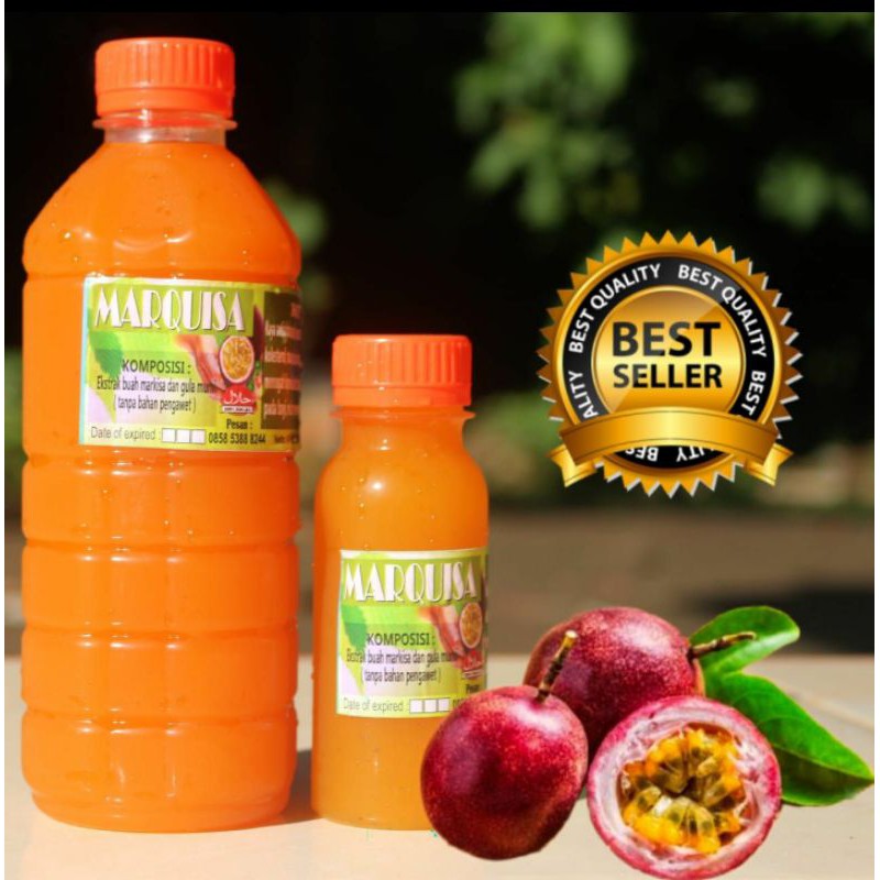 Jual Markisa 350 ml sensasi bulir dg sejuta manfaat tampa bahan ...