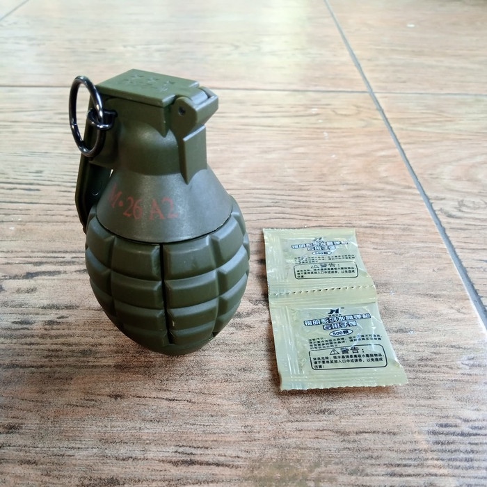Jual M26 A2 Hand Grenade / Granat Spring (Bisa Dipakai Berkali-Kali ...
