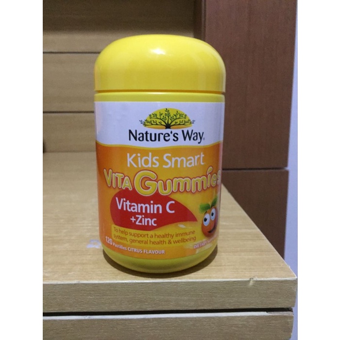 Jual Nature'S Way Kids Smart Vita Gummies Vitamin C + Zinc Anak Permen ...