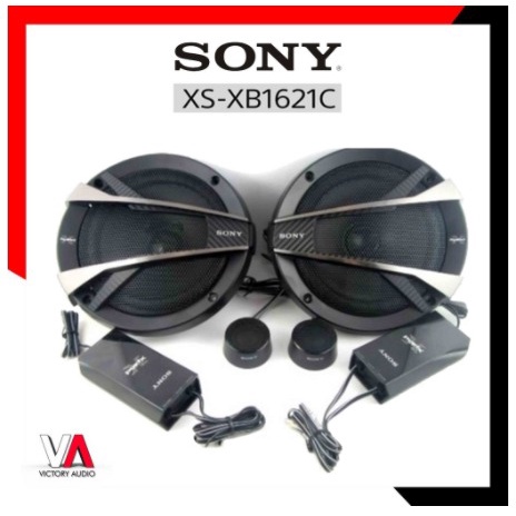 Jual Speaker Split 2-Way Component System SONY XS-XB1621S XPLOD Mid ...