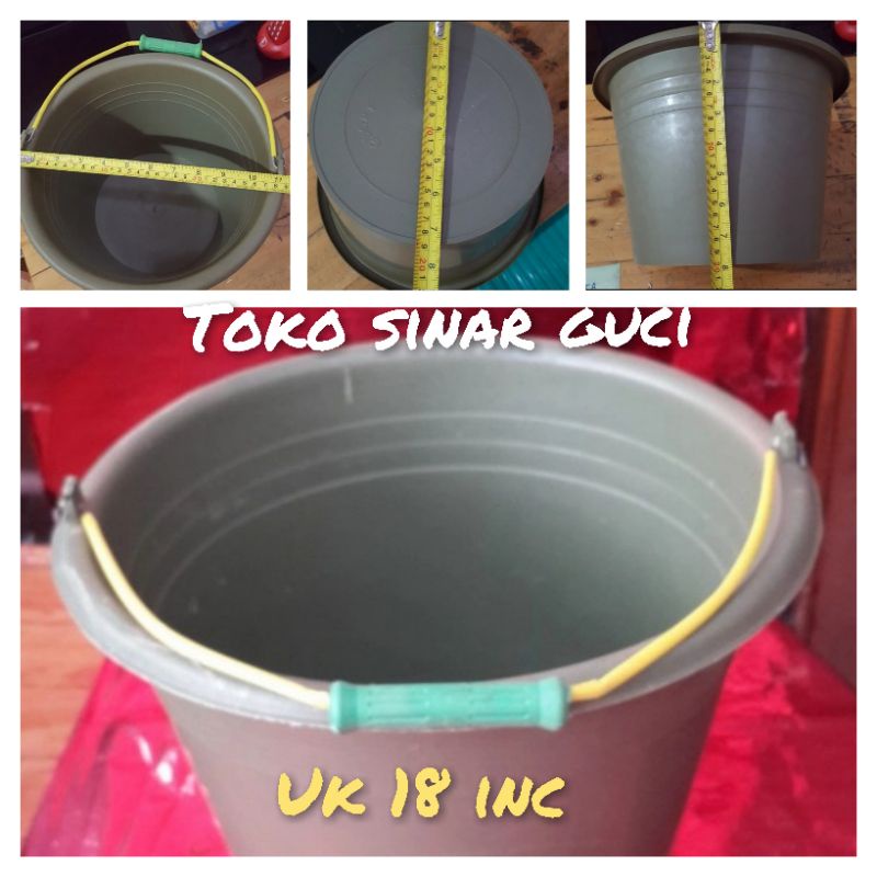 Jual Ember Besar Hijau ukuran 18 inc Berbagai merk | Shopee Indonesia
