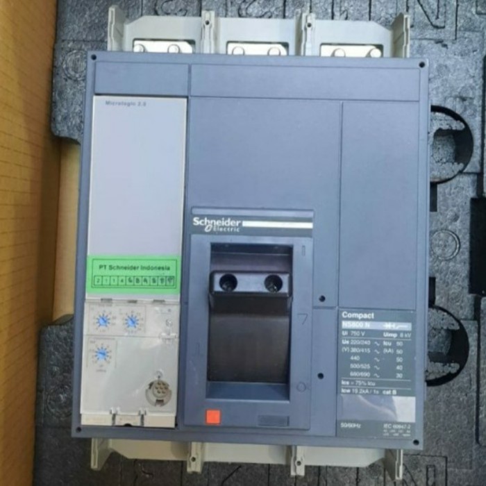 Jual MCCB Schneider NS 800A 3P /NS800N 50kA micrologic 2.0 | Shopee Indonesia