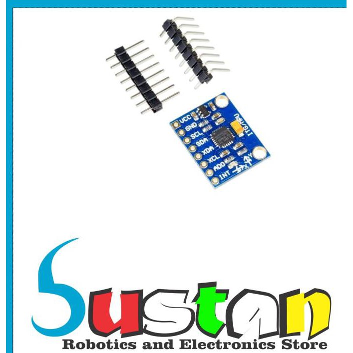 Jual Gy-521 Mpu-6050 Module 6Dof Module(Triaxial Accelerometer+ ...