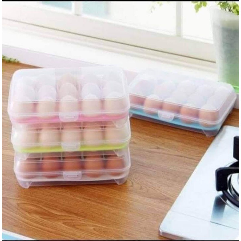 Jual Box Telur 15 Sekat | Shopee Indonesia