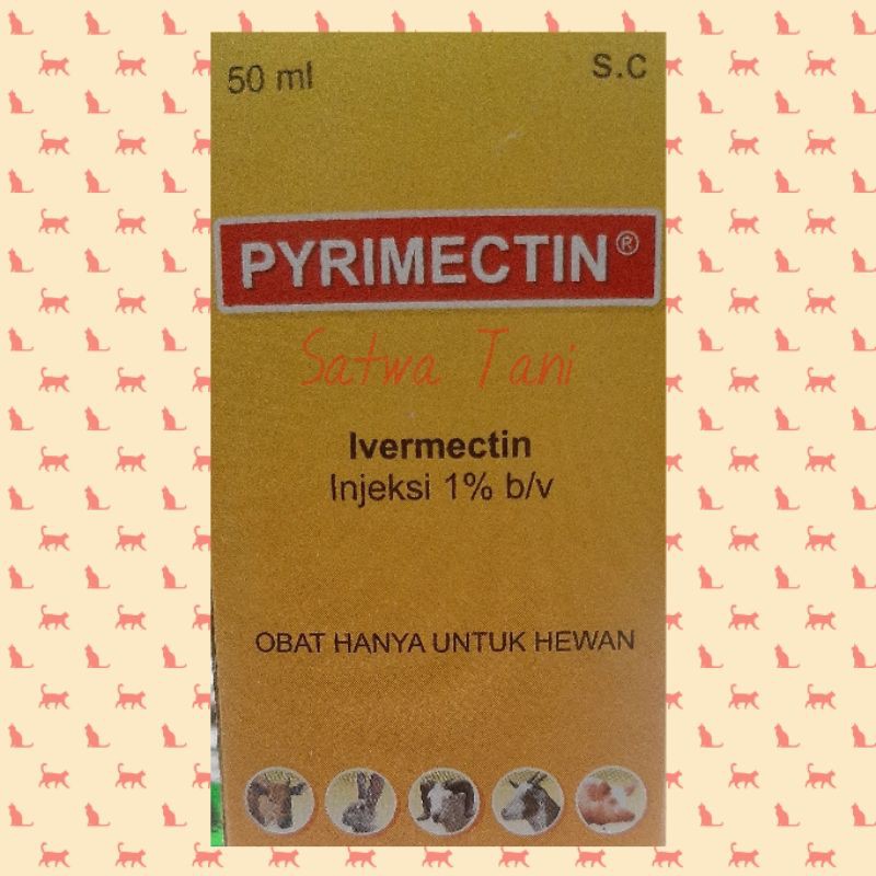 Jual Pyrimectin (obat gudig, scabies, kutu dan cacing) | Shopee Indonesia