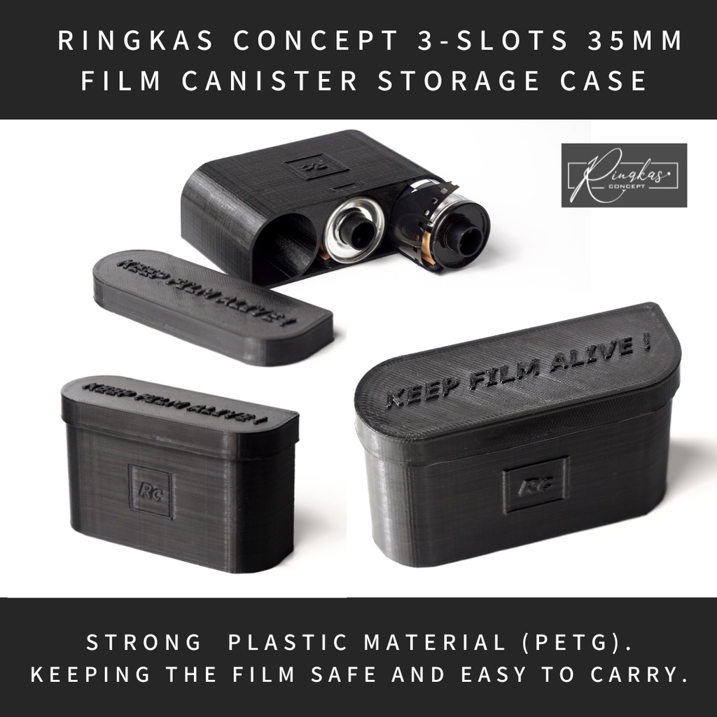 Jual RINGKAS CONCEPT 35MM FILM ROLL CANISTER STORAGE CASE KEEP FILM ...