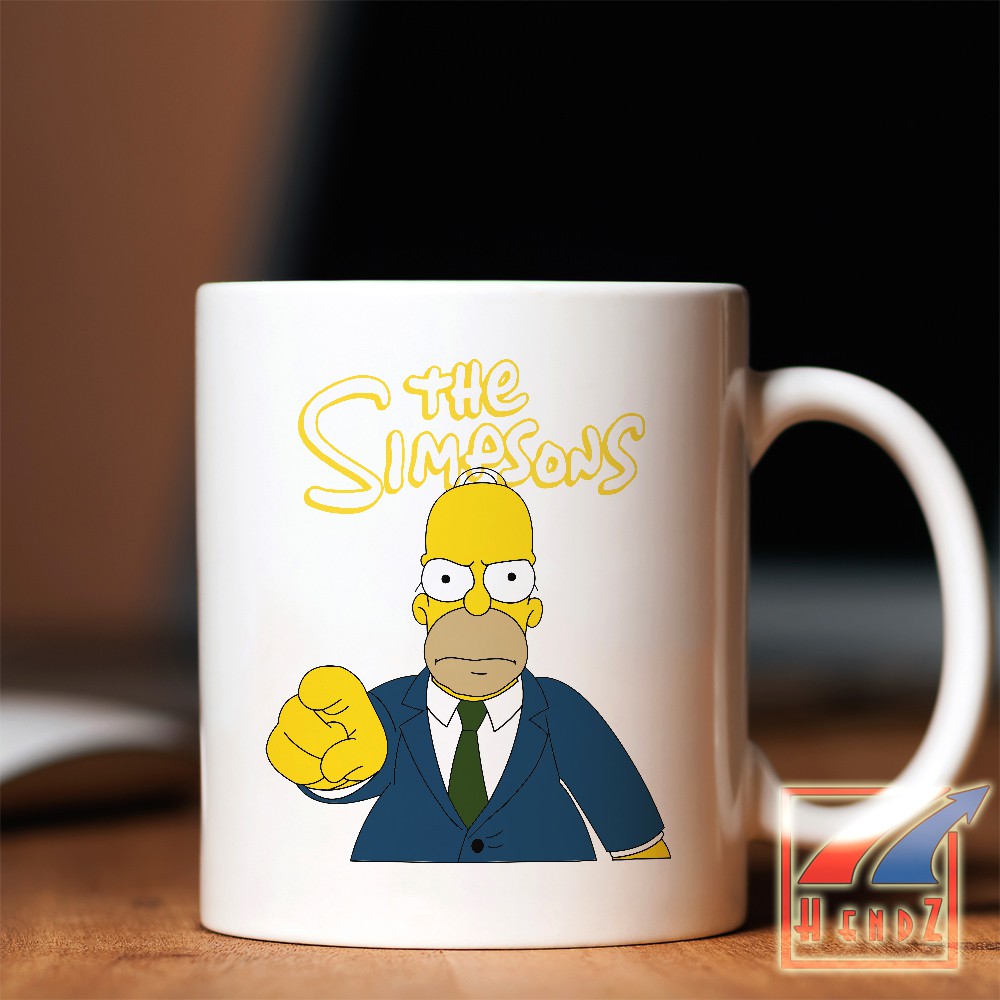 Jual Mug The Simpsons Homer Simpson | Keramik Mug | Gelas | Shopee ...