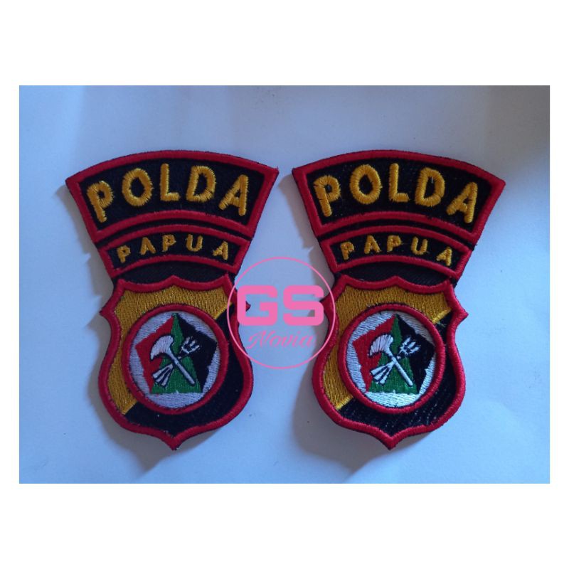 Jual Logo Polda Bordir Timbul (Bisa Custom) | Shopee Indonesia