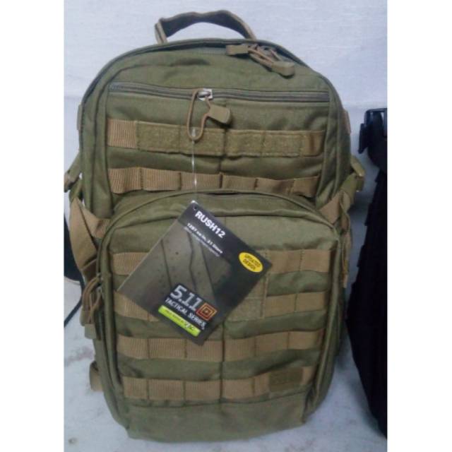 Jual 511 RUSH 12 BACKPACK ORIGINAL | Shopee Indonesia