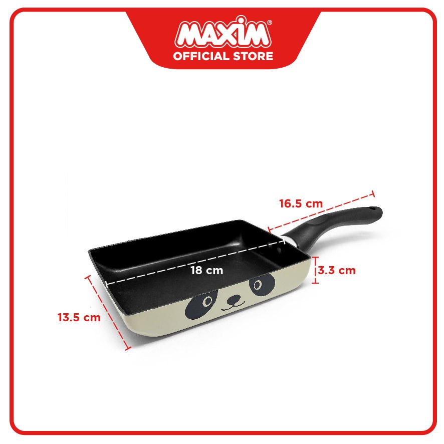 Jual PANDA EGG PAN 7 inch MAXIM / FRYPAN SEGI MAXIM | Shopee Indonesia