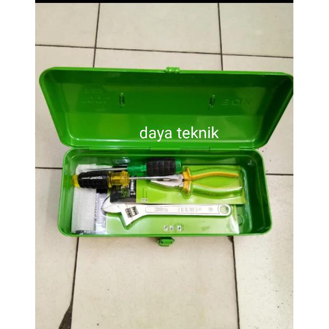 Jual BERKUALITAS TOOL BOX TEKIRO SET - TANG KOMBINASI - OBENG TEKIRO ...