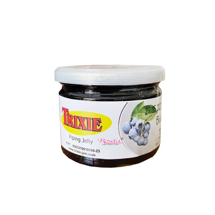 Jual TRIXIE Blueberry Piping Jelly Jam / Selai Isi Blueberry 150 gram ...