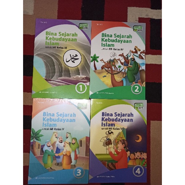 Jual BUKU BINA SEJARAH KEBUDAYAAN ISLAM KELAS 3 4 5 6 MI ERLANGGA KMA 2019 | Shopee Indonesia