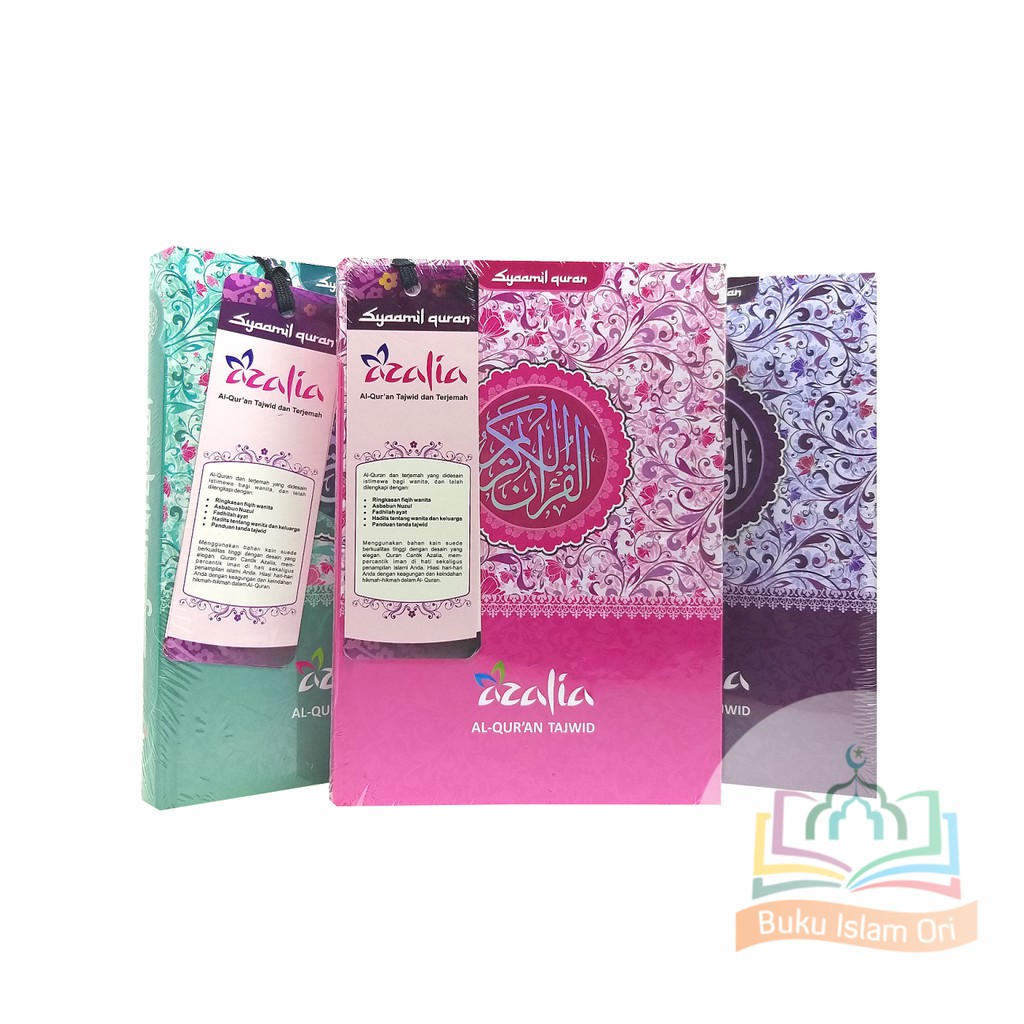 Jual Mushaf Al-Quran Azalia Rainbow A5 Hard Cover - Syamil Quran ...