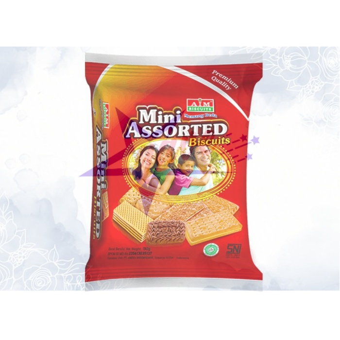 Jual AIM Mini Assorted Biscuits 150g | Shopee Indonesia